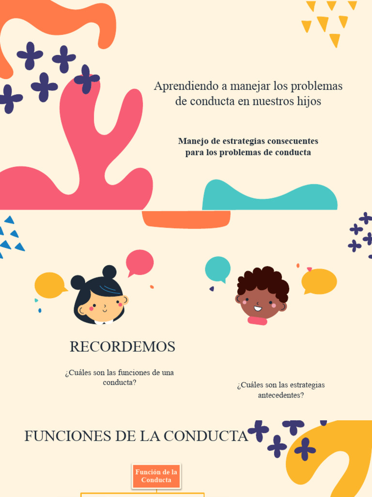 Aprendiendo A Manejar Problemas de Conducta | PDF | Reforzamiento ...