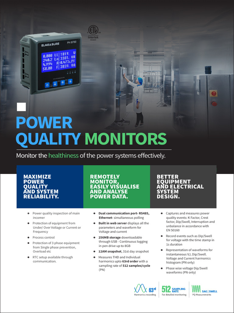 Power Quality Monitors 1 F80e975ba9 | PDF | Electrical Engineering ...