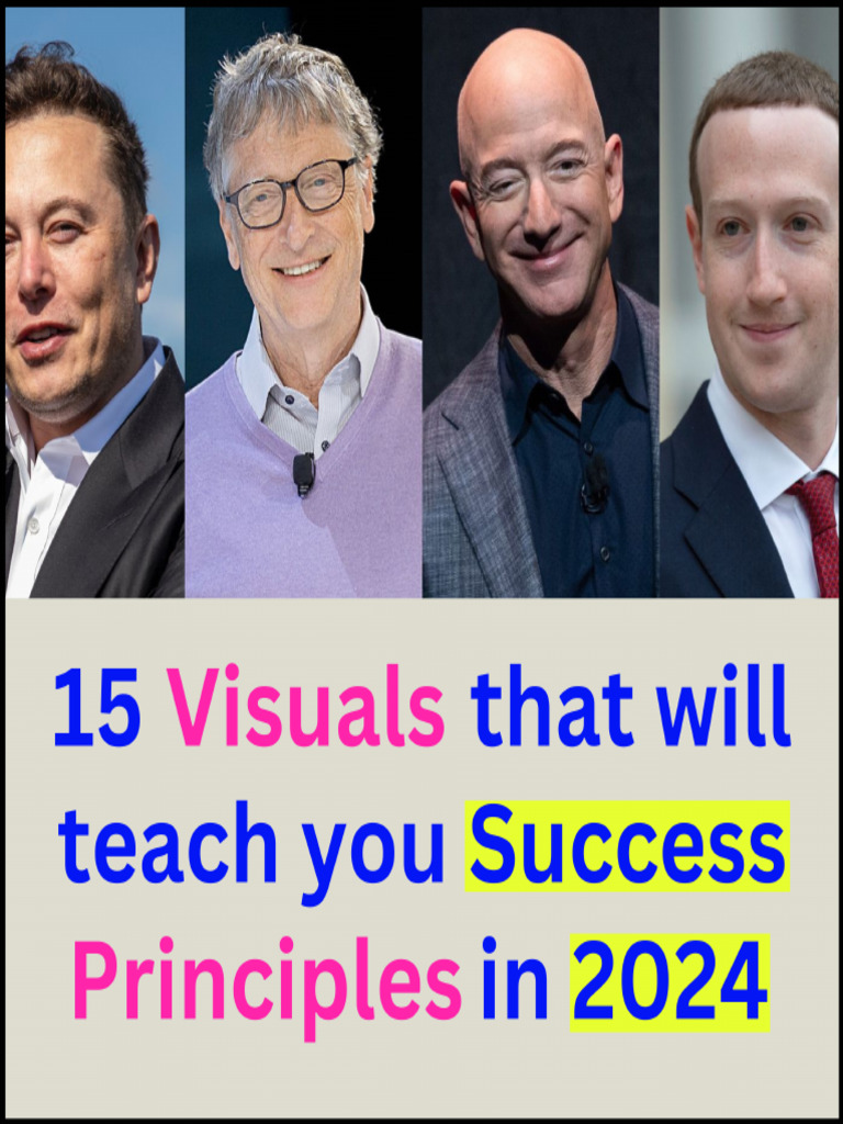 15 Visuals That Will Teach You Success Principles in 2024 | PDF