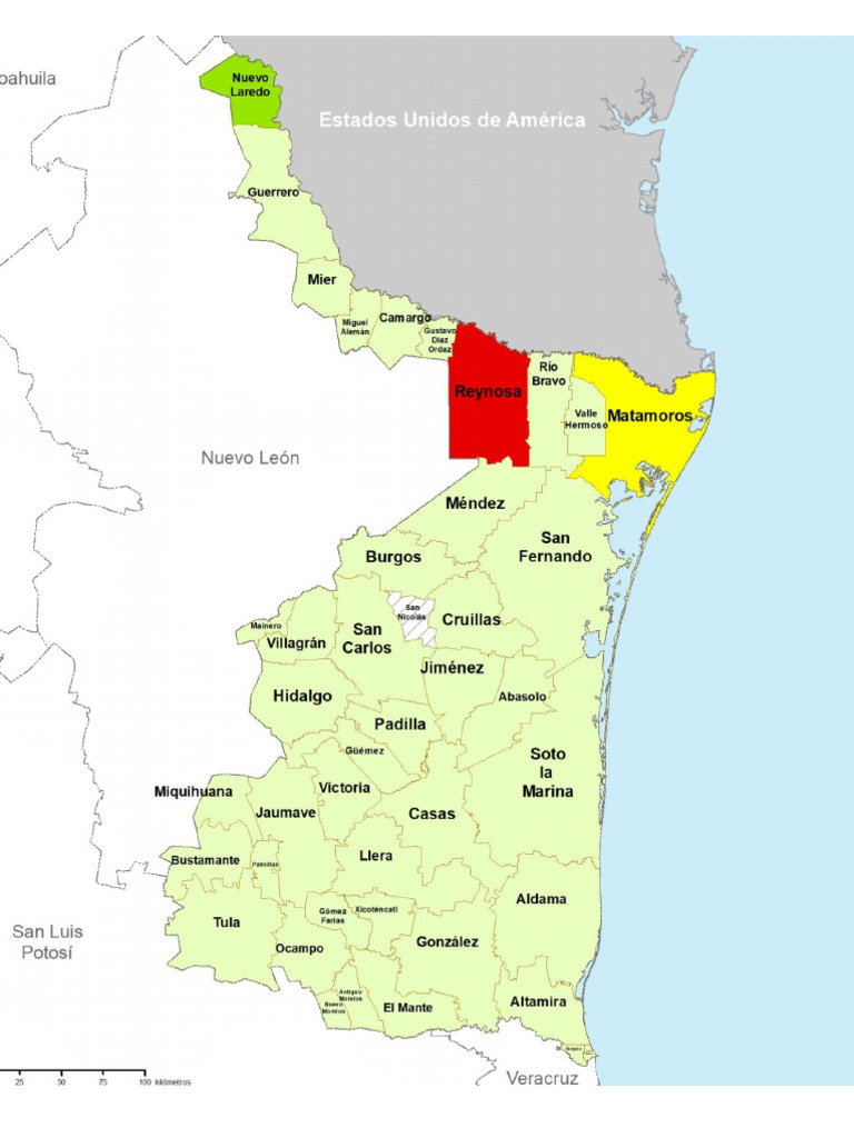 Mapa Tamaulipas | PDF