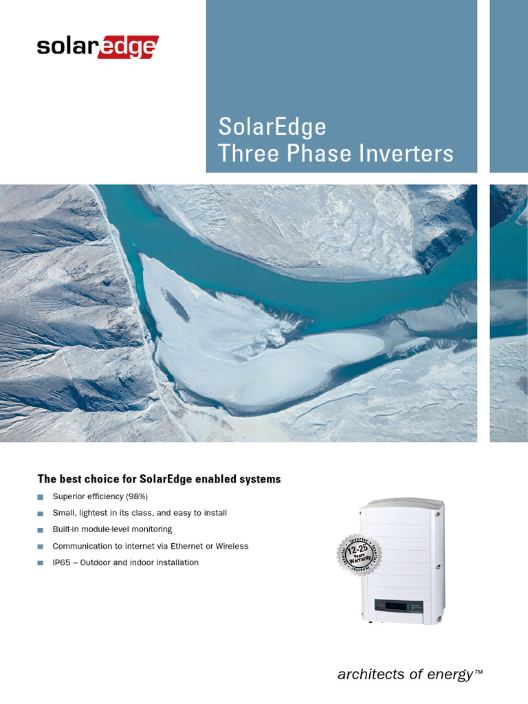 Se Three Phase Inverter Datasheet | PDF | Power Inverter | Alternating ...