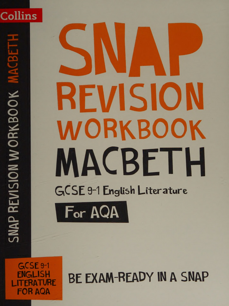 Macbeth - GCSE 9-1 English Literature For AQA. Snap Revision | PDF ...