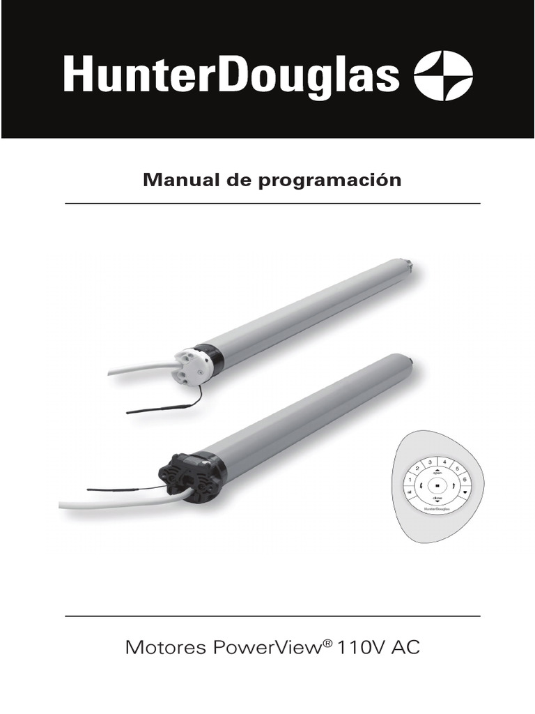 Manual de Programación PowerView AC | PDF | Control remoto | Bienes ...
