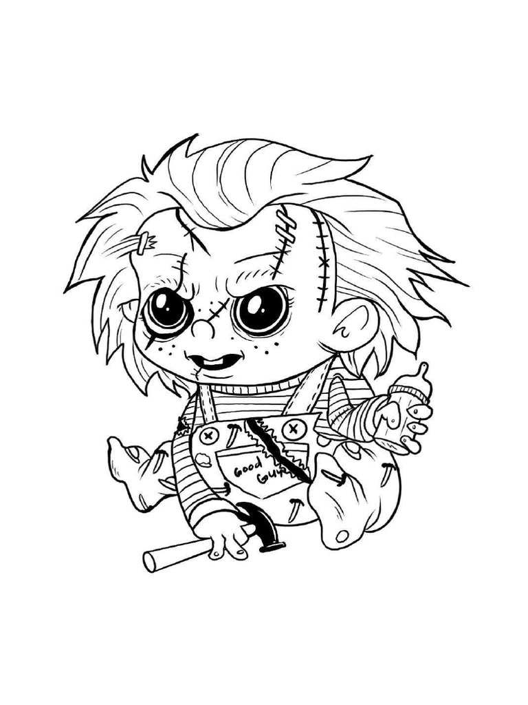 Coloring Pages Chucky 10 | PDF