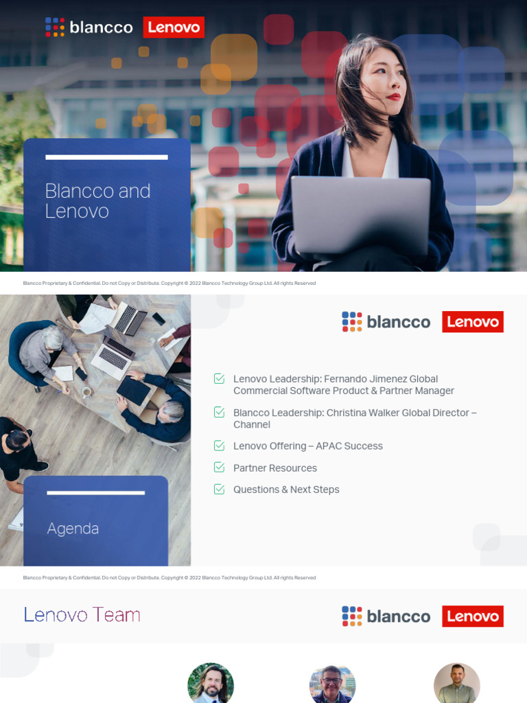 Blancco Corporate Presentation - Lenovo PDF | Download Free PDF | Lenovo | Cloud Computing