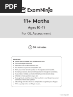 MidYIS Year 8 Practice Test | PDF | Mathematics