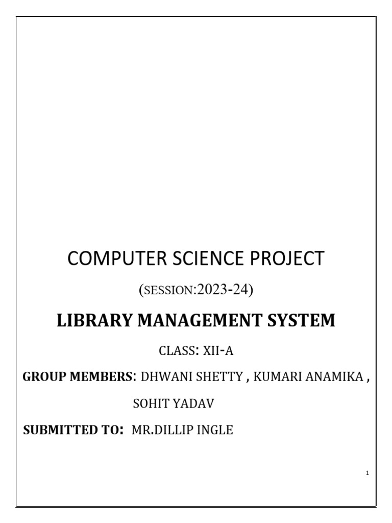 Comp Sci Anuu Pdf Computer Science Software Engineering 