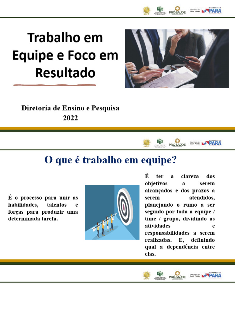 TRABALHO EM EQUIPE | PDF