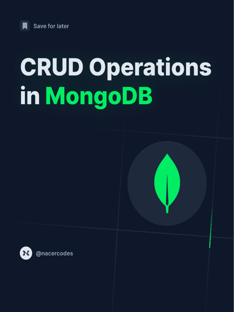 CRUD Operations in MongoDB | PDF | Python (Programming Language) | Mongo Db