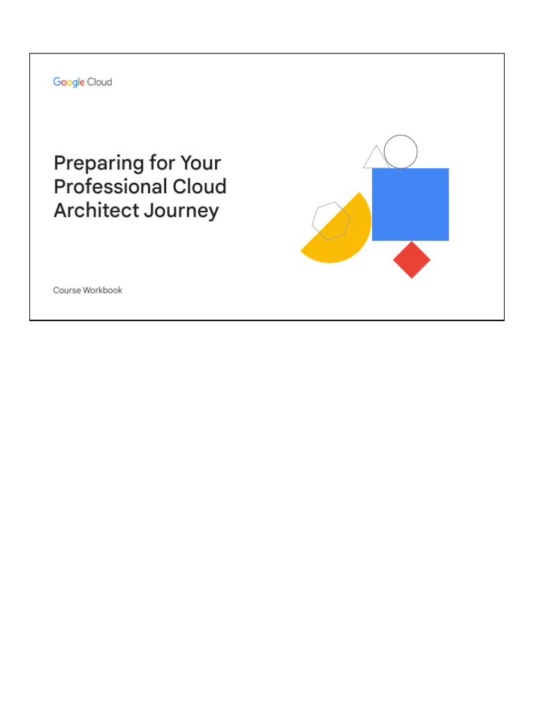 Preparing_for_PCA_Workbook | PDF | Load Balancing (Computing) | Cloud Computing