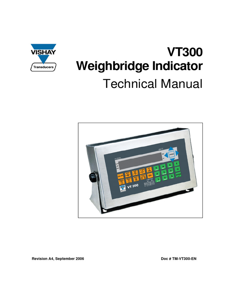 VT 300 - Technical Manual | PDF | Ac Power Plugs And Sockets | Analogue ...