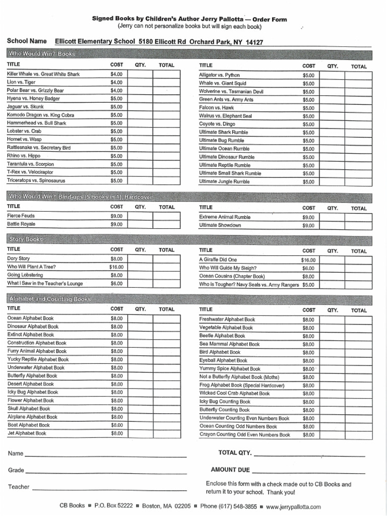 book order form | PDF