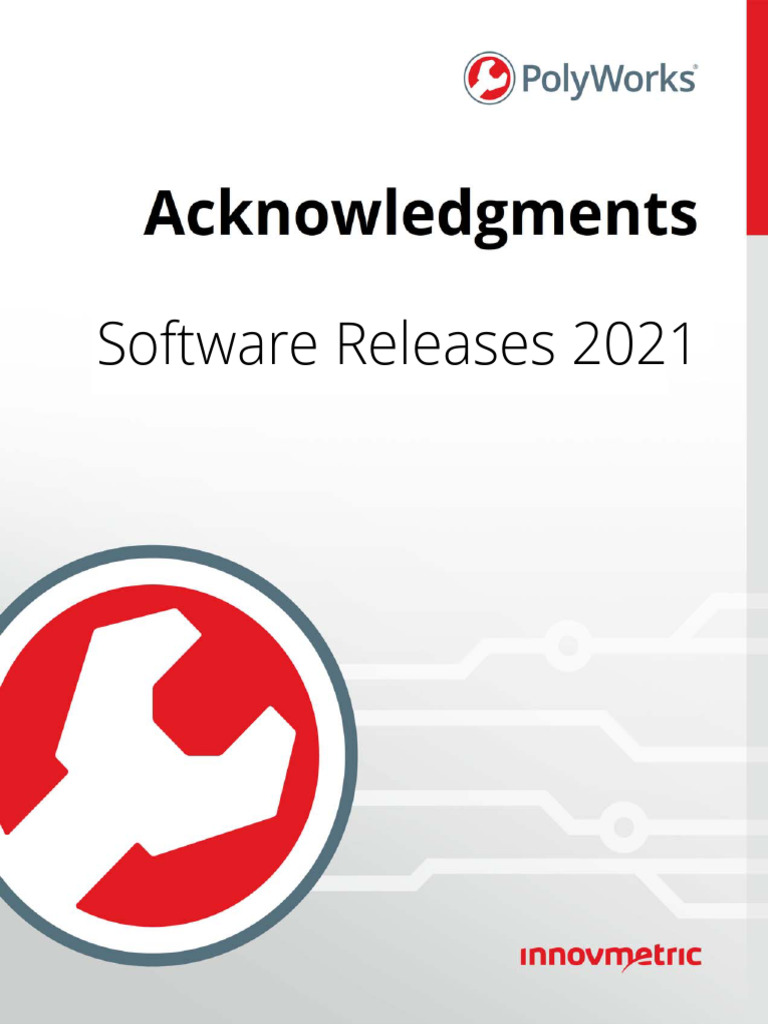 PolyWorks2021 Acknowledgments en | PDF | Source Code | License