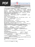 Practice Questions for English Exam Prep | PDF | Verb | Grammatical Number