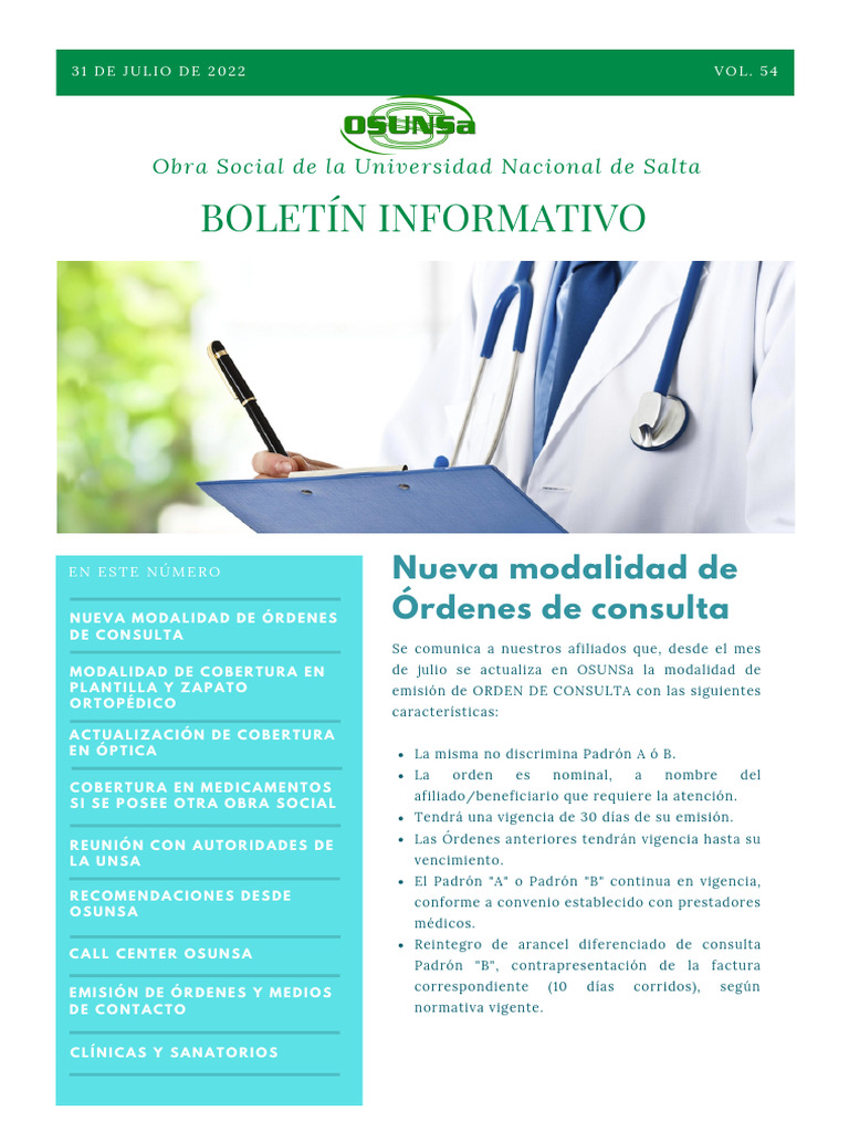 2022-08-01 Boletin Osunsa | PDF