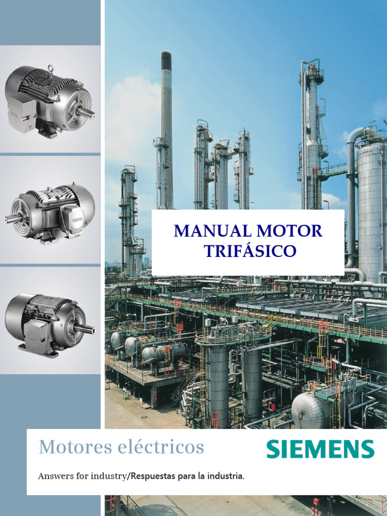Motores Trifásicos Siemens: Manual y Especificaciones | PDF ...