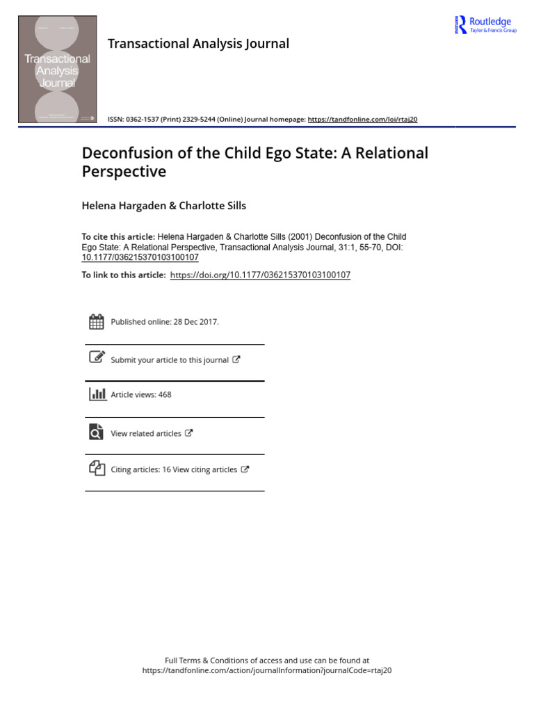 A Relational Perspective | Download Free PDF | Psychotherapy | Empathy