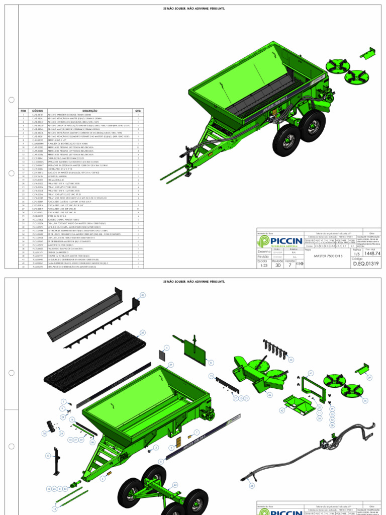 Master 7500 DH S | PDF