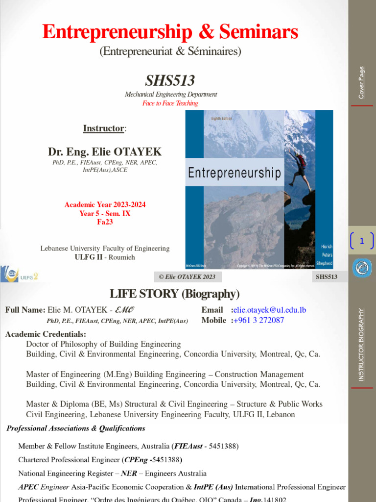 ULFG - SHS513 - Cover | Download Free PDF | Entrepreneurship | Business