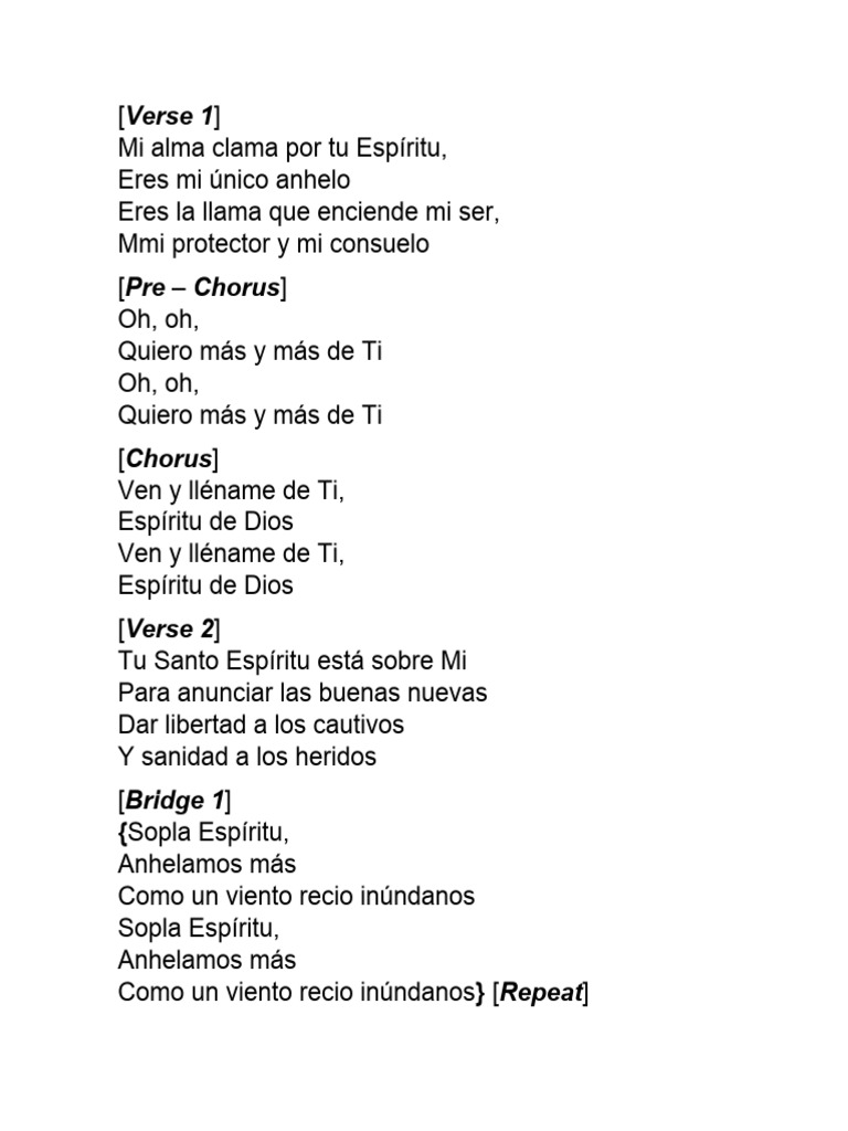 Ven y Llename | PDF