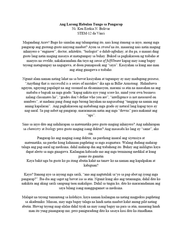 Talumpati | PDF