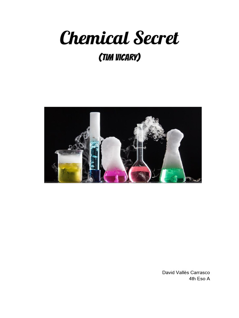 Chemical Secret | PDF