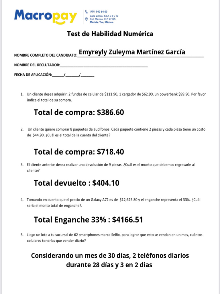Resumen de Compras y Devoluciones | PDF