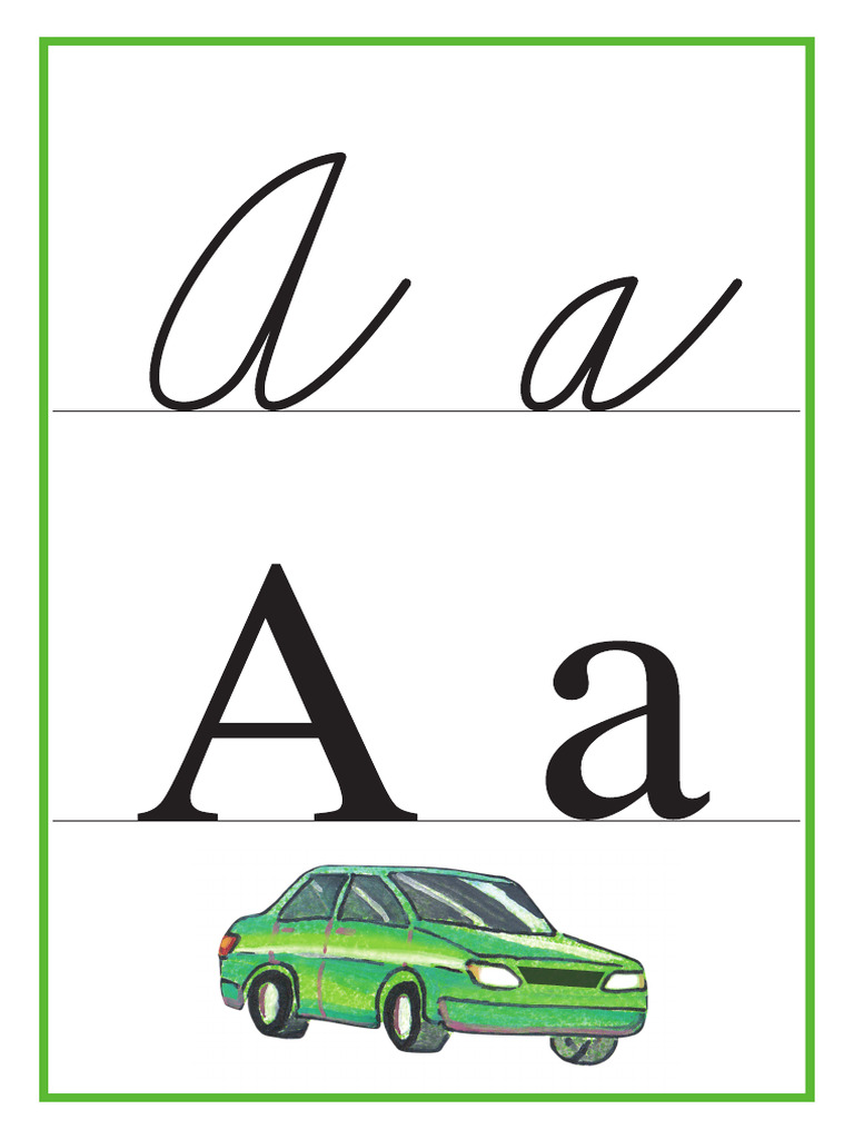 S Man Pismena Aa | PDF