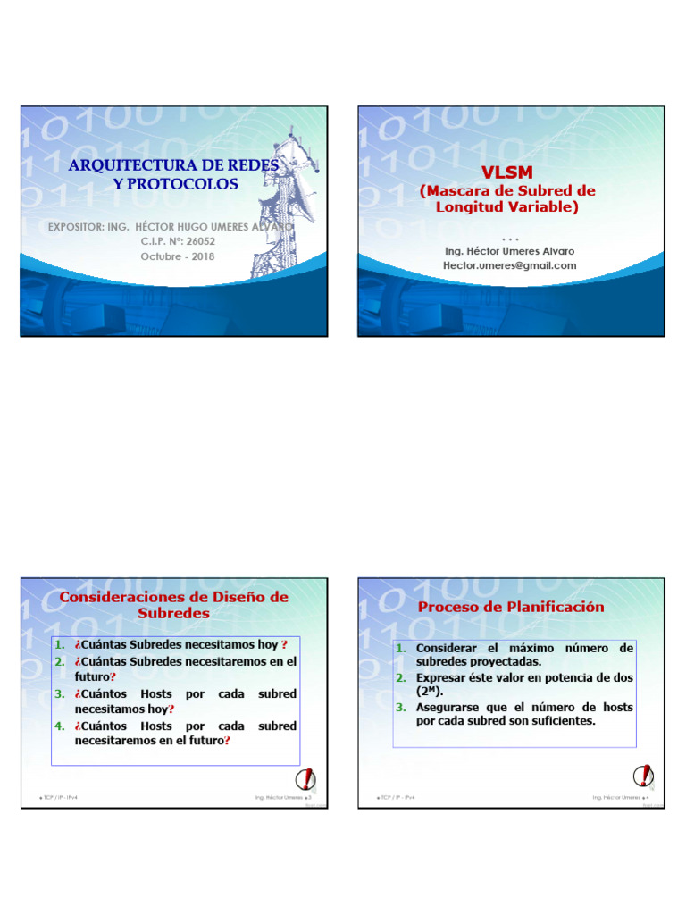 Optimización de Subredes con VLSM | PDF | Yo Pv6 | Dirección IP