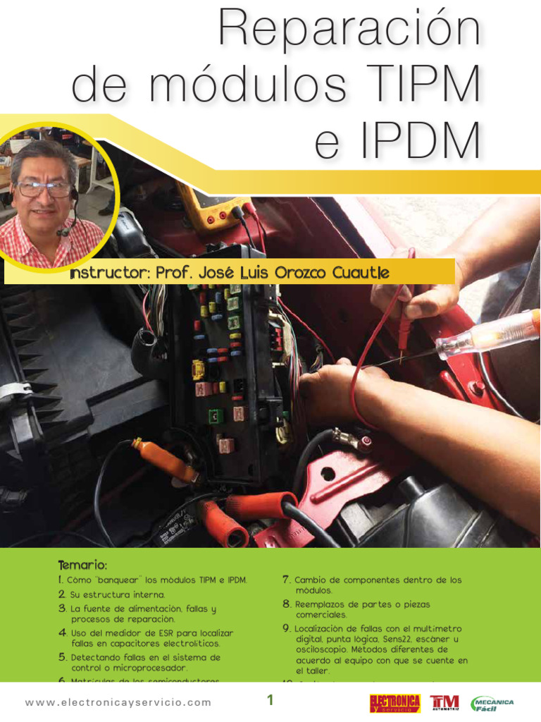 Reparación de Módulos TIPM e IPDM | PDF | todoterreno | Sistema de ...