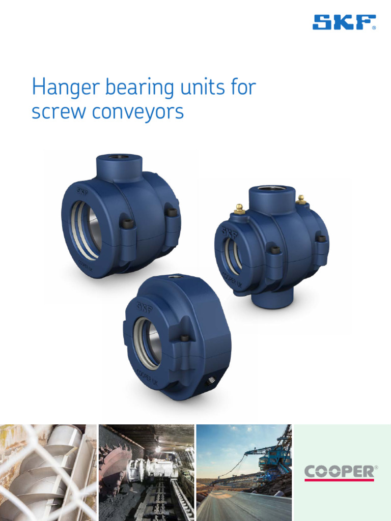 Hanger Bearing Units for Screw Conveyors | PDF | Bearing (Mechanical ...