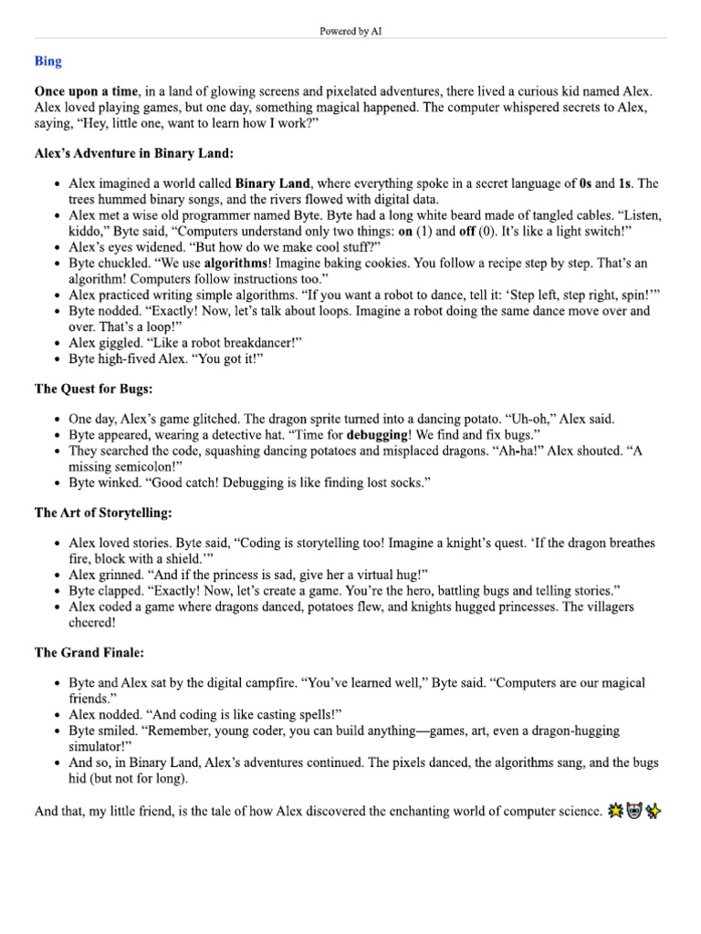 Computer Science Stories | PDF