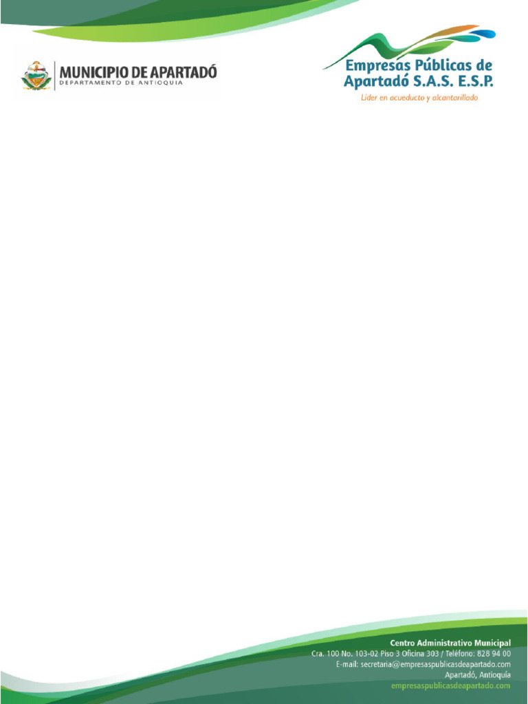 Membrete Tamaño Carta | PDF