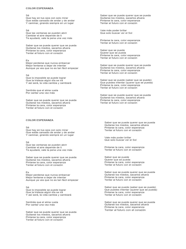 Color Esperanza | PDF