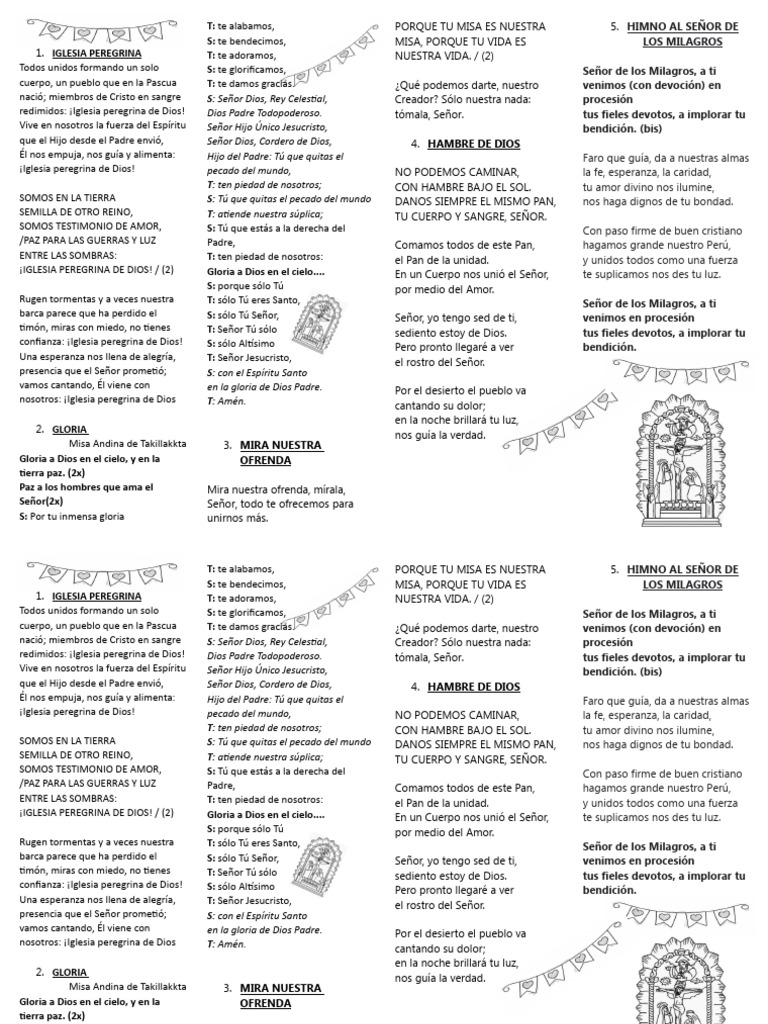 Cancionero Cuaresma | PDF | Misa (liturgia) | eucaristía