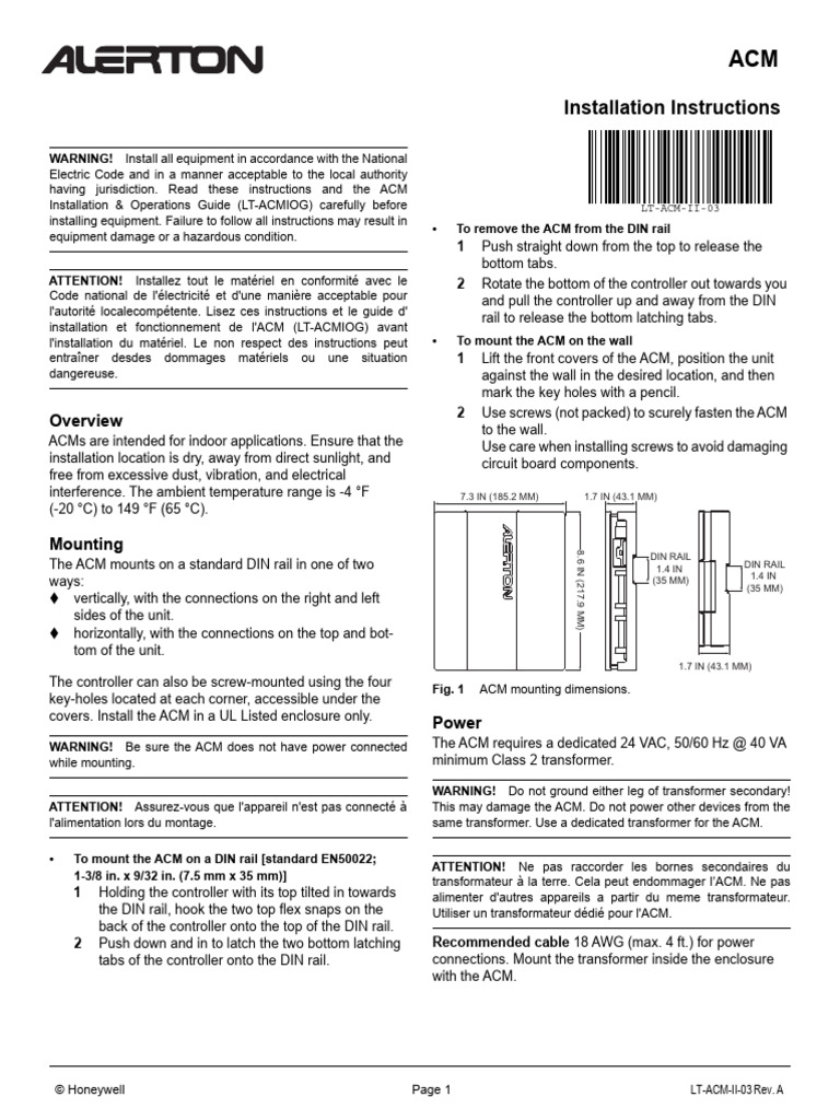 HBT Bms ACM Installation Instructions | PDF | Manufactured Goods ...