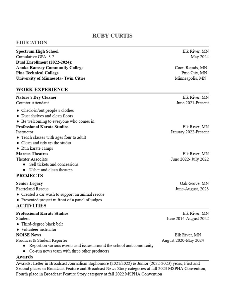 Joy Resume | PDF