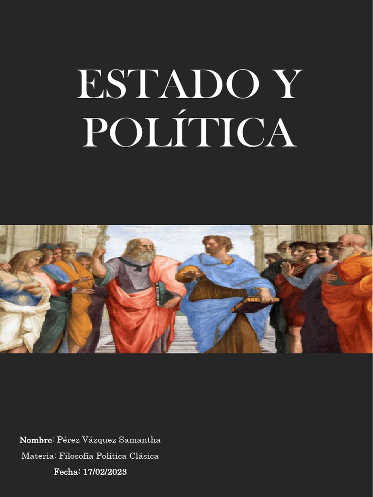 ESTADO Y POLITICA | PDF | Platón | Moralidad