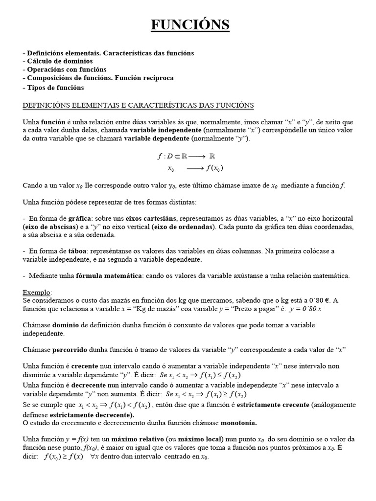 UD2. Funcións | PDF