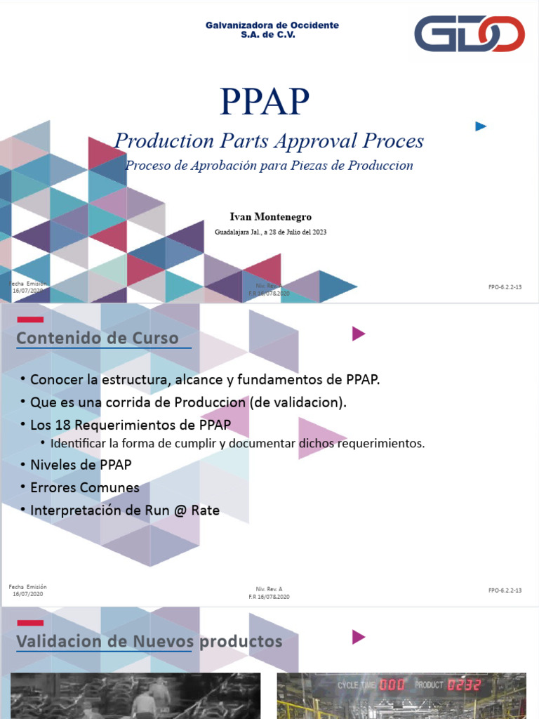 PPAP - 2023 (Actualizacion) | PDF