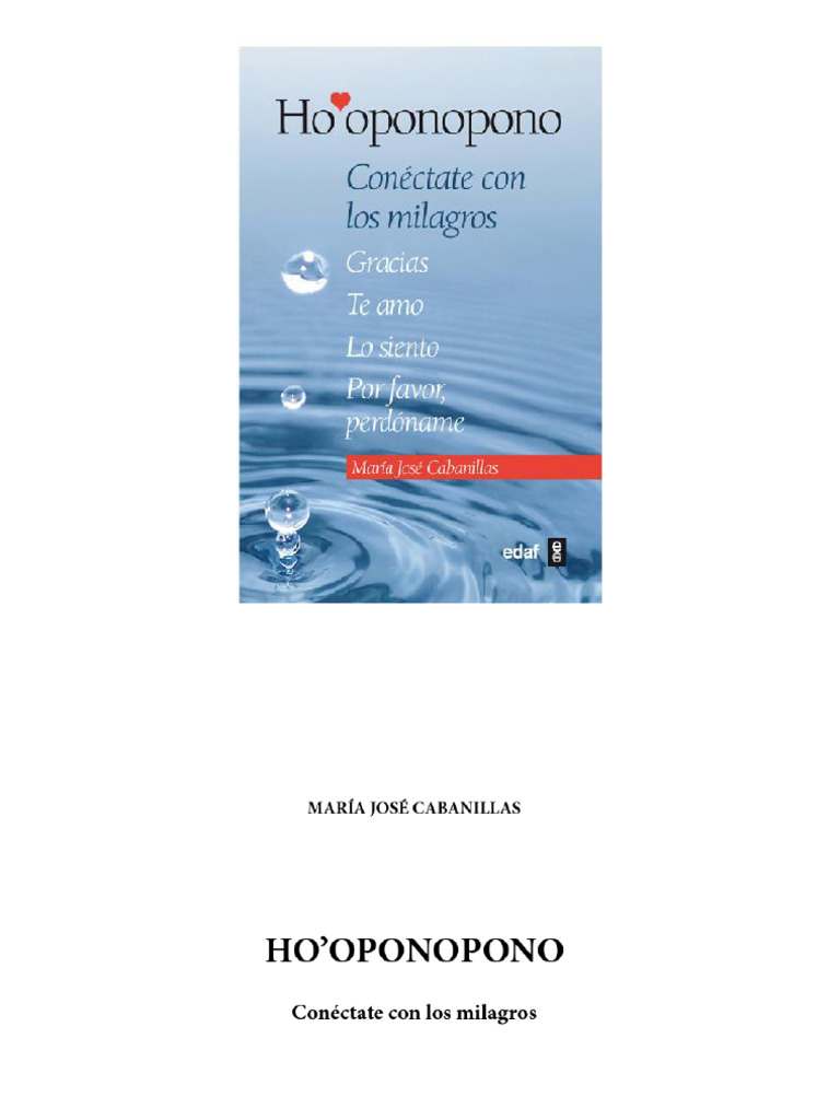 Ho Oponopono | PDF