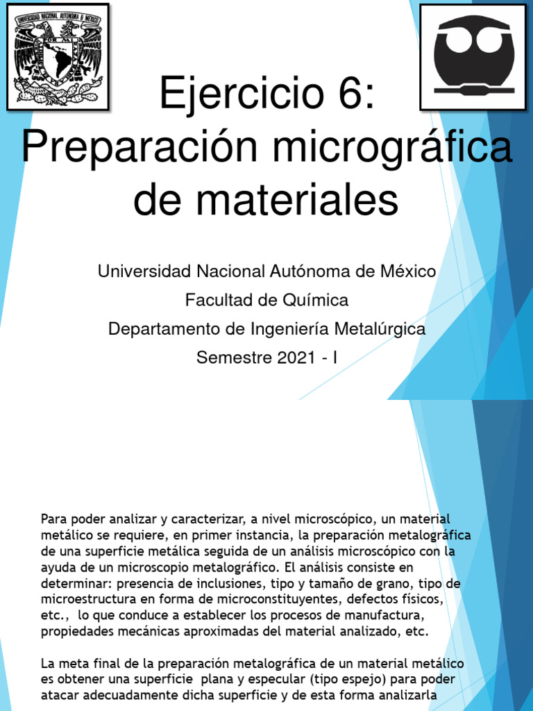 Practica Analisis Metalografico | PDF | Sustancias químicas | Ciencias fisicas