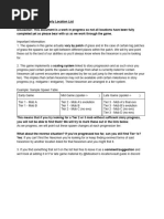 Silly Caverns - Official Spreadsheet | PDF