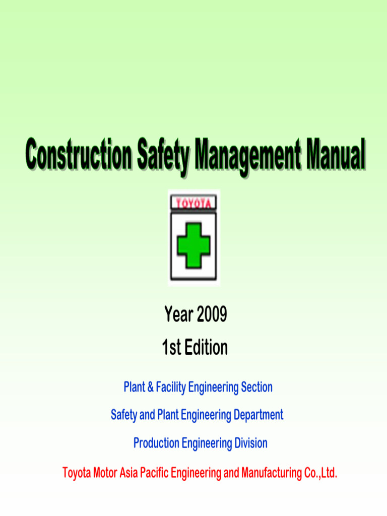 Construction Safety Requirement | PDF