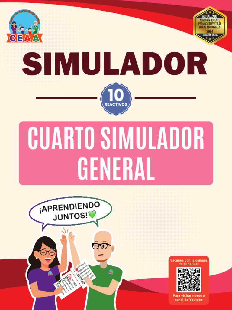 4to Simulador General | PDF | Youtube | Aprendizaje