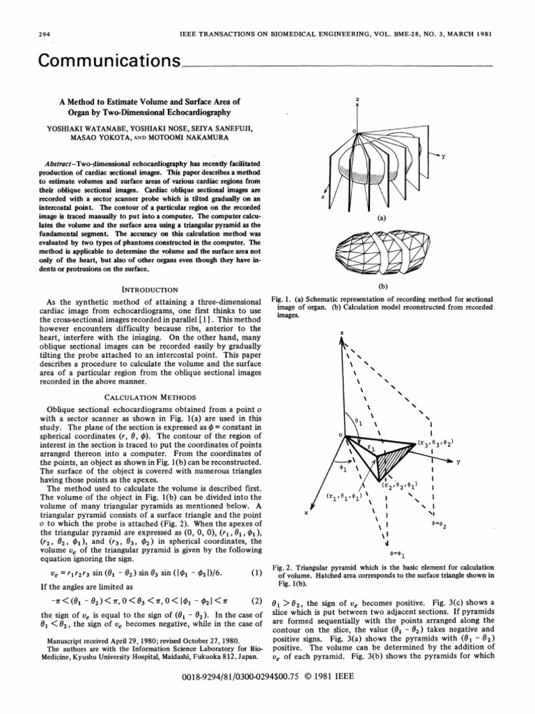 Watanabe 1981 | PDF | Triangle | Laser