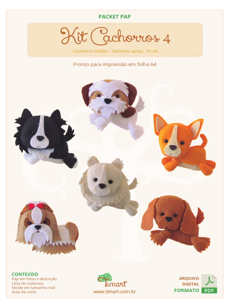 ACTUALIZADO Cachorros 4 - Timart | PDF | Roupas