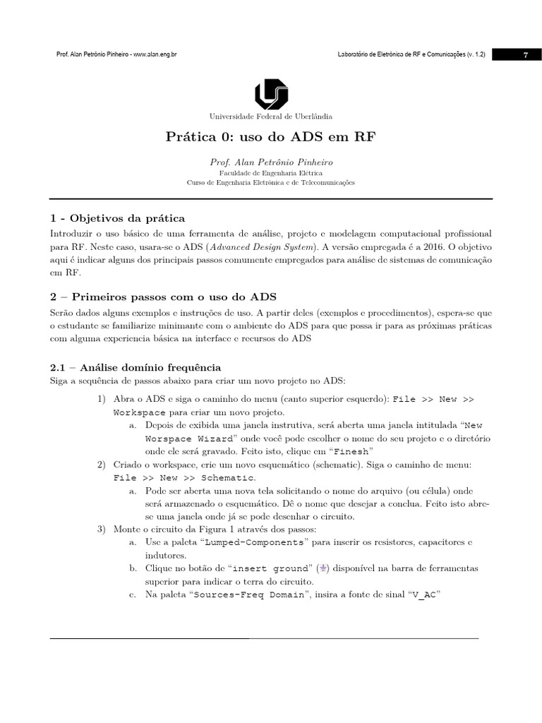 Pratica0 ADS | PDF | Rede elétrica | Janela (informática)