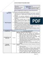 7es New DLL Grade 9 Science | PDF | Circulatory System | Teachers