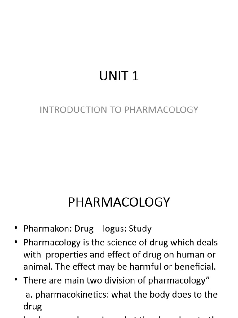 Pharmacology | PDF | Pharmacology | Receptor Antagonist